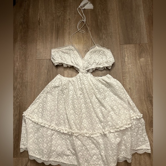 Forever 21 | Dresses | Forever 2 Cutout White Dress | Poshmark